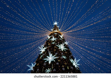 Christmas magical evening HD wallpaper download