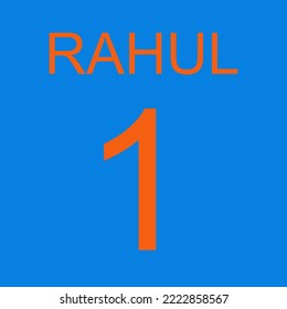 Rahul Word Meaning