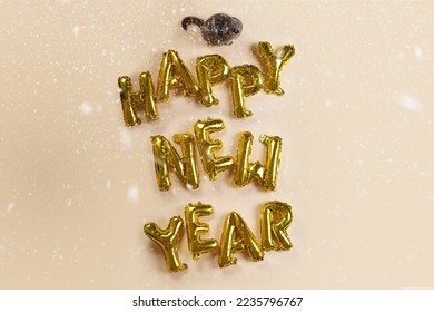 Gray and gold color design designed for new year celebration 2K ...
