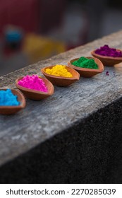 The Beautiful Colors Of Holi Are Enhancing The Face Of A Beautiful Girl ...