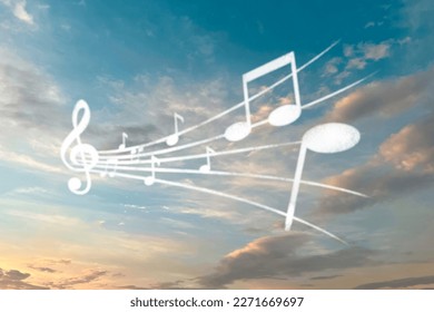Sunset Music 2K wallpaper download