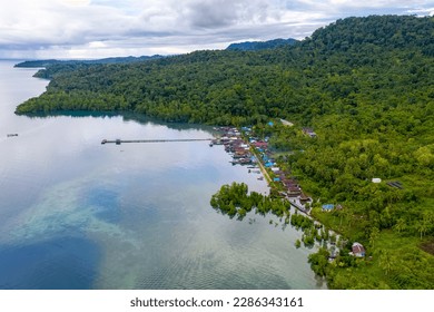 Misool Island one of the four Islands of the Raja Ampat in Islands in ...