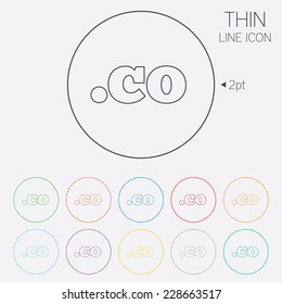 CO Colombia Logo Vector (.EPS) Free Download