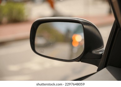 Road Mirror Reflection 4K wallpaper download