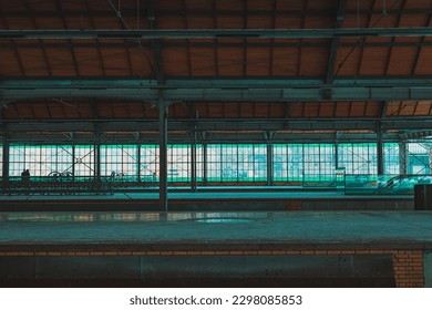 Train station 4K wallpaper download