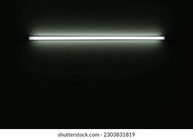 Blue and white neon shapes HD wallpaper download