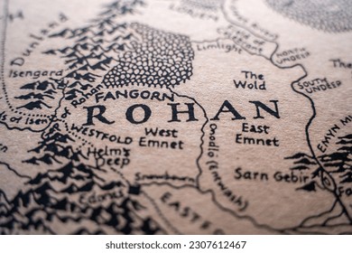 Map of Middle Earth - Lotr HD wallpaper download