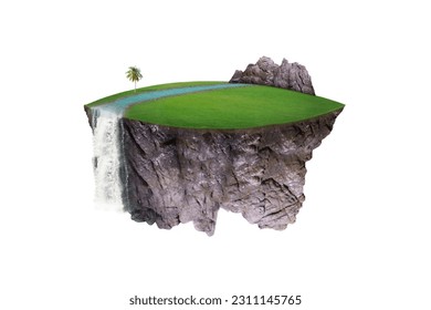 Floating Island 4K wallpaper download