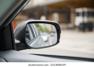 Road Mirror Reflection 4K wallpaper download