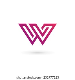 letter w Logo Vector (.EPS) Free Download