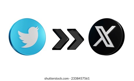 Twitter And New Logo Cross Mark X Logo PNG In Circle Free, 60% OFF