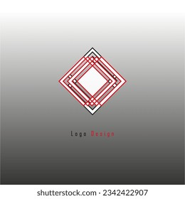 Square Red Logos