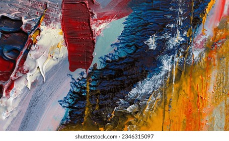 Colorful Abstract Brush strokes HD wallpaper download