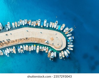 Ocean, aerial view 4K wallpaper download