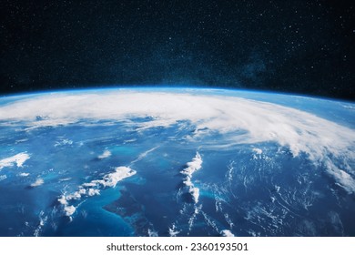 Amazing Blue Ocean view 2K wallpaper download