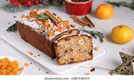Christmas Cake 4K wallpaper download