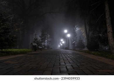 Scary night 2K wallpaper download