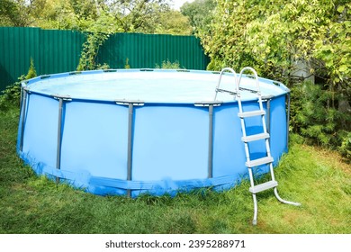 Beautiful In-Ground Pool 2K wallpaper download