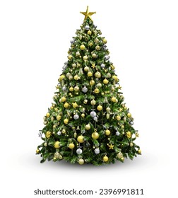 Natural xmas tree in nature 2K wallpaper download