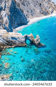 Sunset over Coast of Greece HD wallpaper download