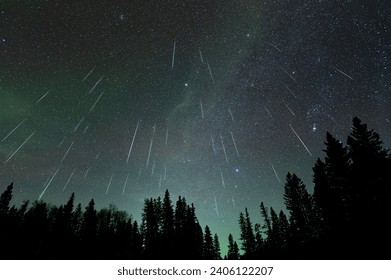 Meteor showers 4K wallpaper download