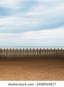 Beach Fence 4K wallpaper download