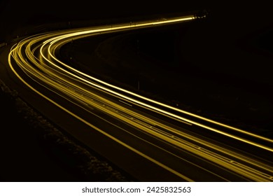 Back side of yellow car 4K wallpaper download