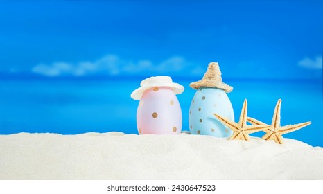 Orange starfish on the beach 2K wallpaper download