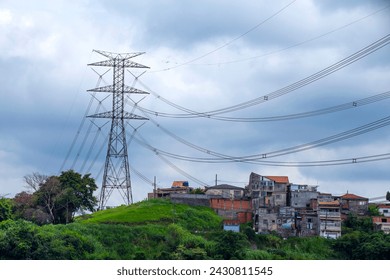 Brazilian shack (favela) HD wallpaper download