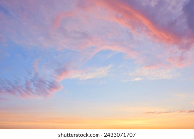 Beautiful Sunset in an evening 4K wallpaper download