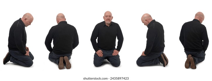 Warrior Kneeling 4K wallpaper download