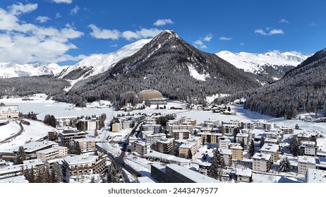 Davos, Switzerland 2K wallpaper download
