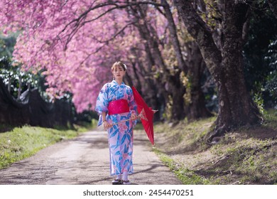Yukata Girl 4K wallpaper download