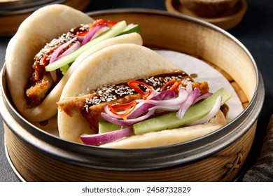 Short Ribs Bao - Tasty Food 2K wallpaper download