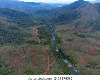 Background of the blue river HD wallpaper download