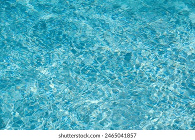 Concrete blue pool 2K wallpaper download