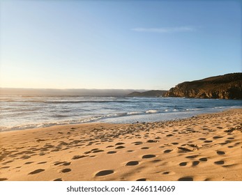 Ocean beach landscape 4K wallpaper download
