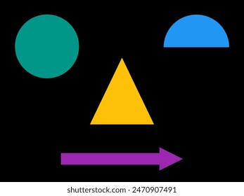 Artistic triangles HD wallpaper download