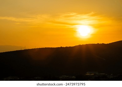 Chilling Sunset atmosphere 4K wallpaper download