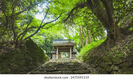 Japanese Shrine Gate 4K wallpaper download