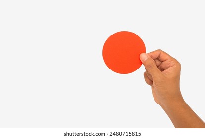 Abstract red circle 2K wallpaper download