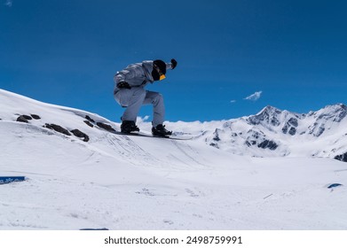 Snowboarding 4K wallpaper download
