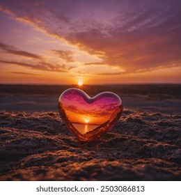 Heart Planet 4K wallpaper download