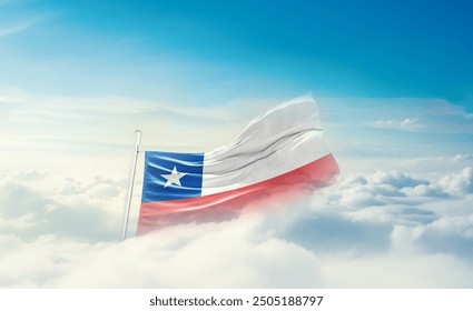 Flag Of Chile 2K wallpaper download