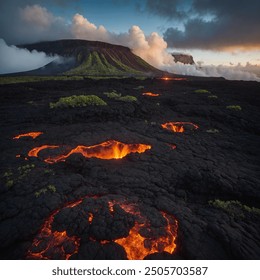 Volcano 4K wallpaper download