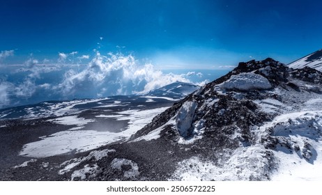 Volcano under the Ice HD wallpaper download