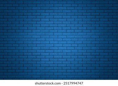 Blue pattern brick 2K wallpaper download