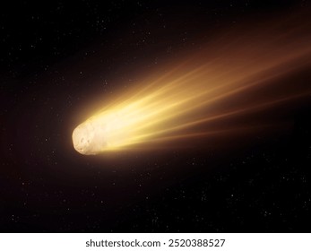 Mesmerizing Comet 4K wallpaper download
