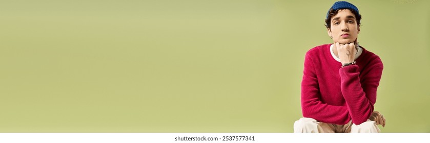 Autumn Colors in Green Pastel HD wallpaper download