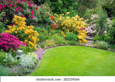 Beautiful garden scenery HD wallpaper download